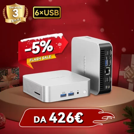 Mini PC | Mini Computer Portatile per Ufficio e Gaming | GEEKOM IT